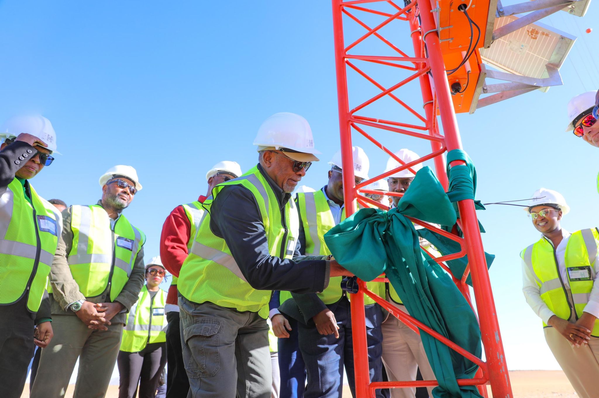 Namibia inaugurates Hyphen’s Meteorological Mast