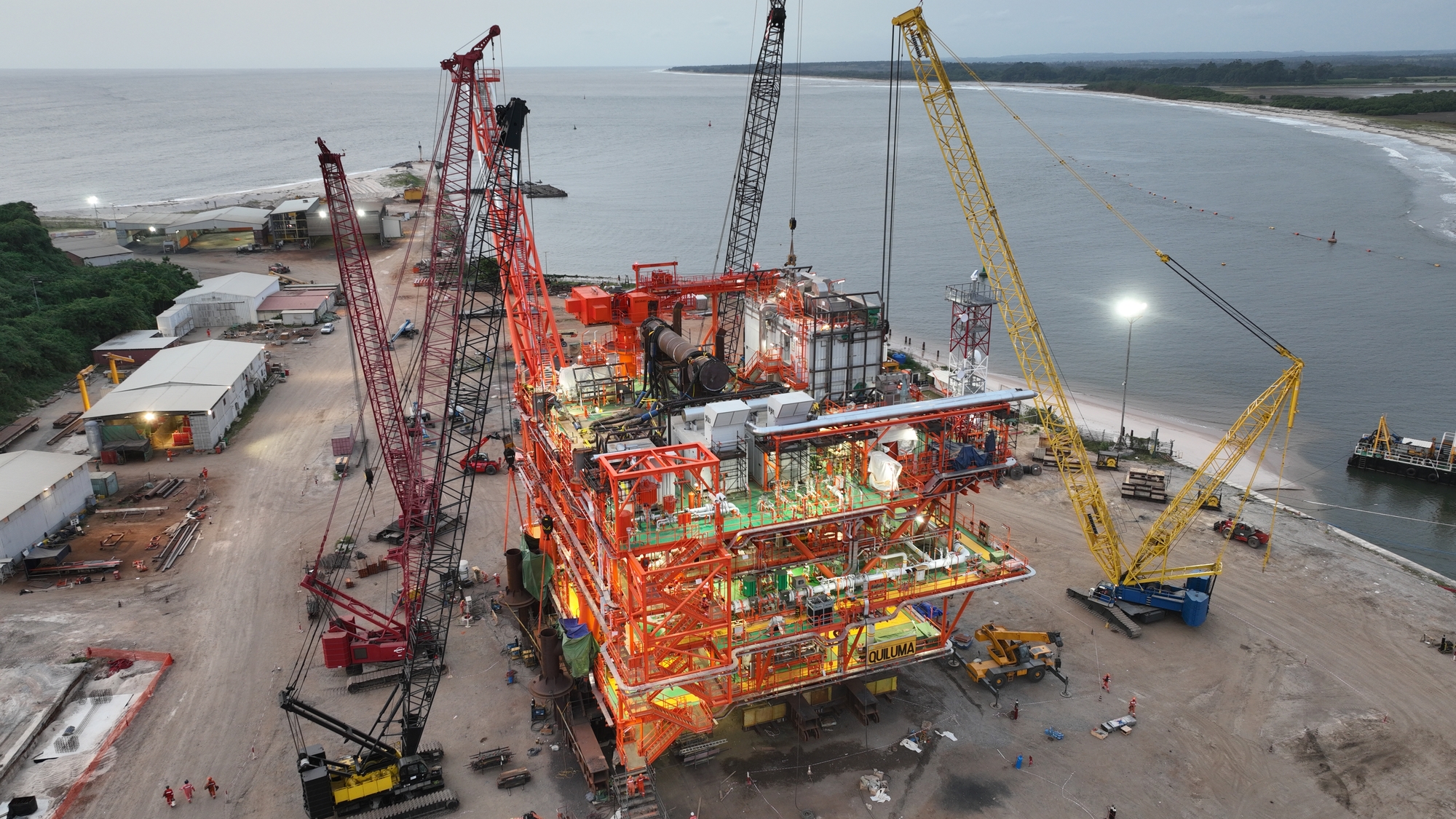 Azule and partners complete Quiluma and Maboqueiro offshore platforms